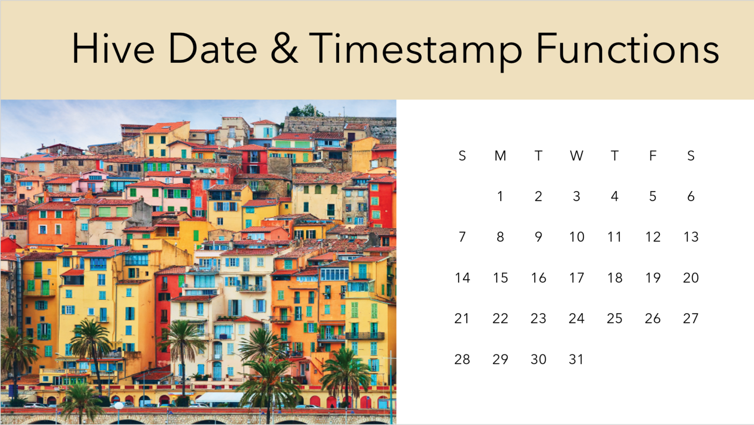 Hive Date And Timestamp Functions Examples Spark By Examples
