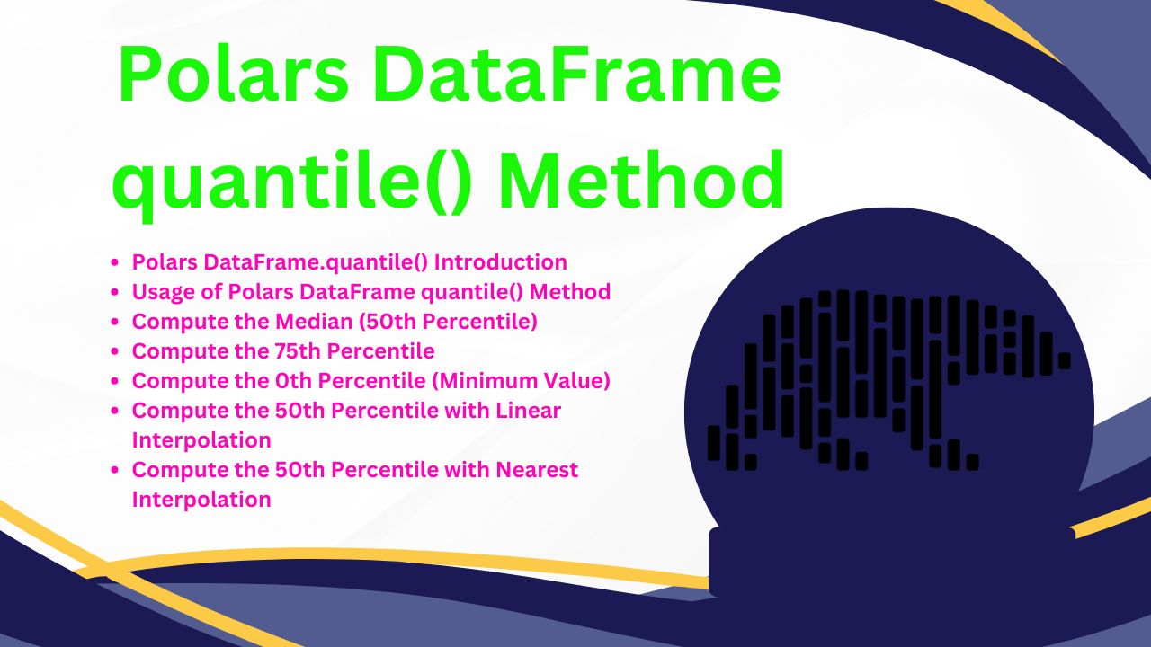 Polars Dataframe Quantile Method Spark By Examples
